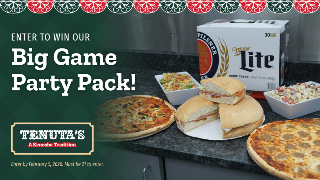 Tenuta’s Big Game Giveaway | Ultimate Game Day Party Pack